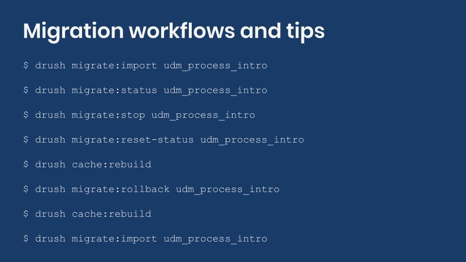 Writing your first Drupal migration