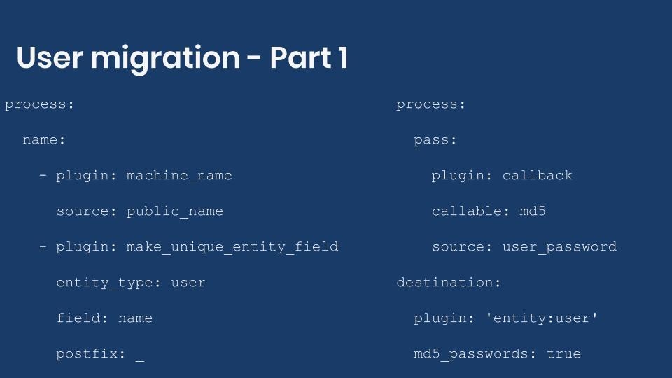What is the difference between migration tags and migration groups in Drupal?