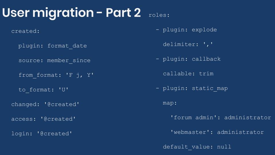 Writing Your First Drupal Migration